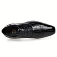 Men's Formal Dress Shoes Shiny Wedding Business Shoes for Groom Party ...