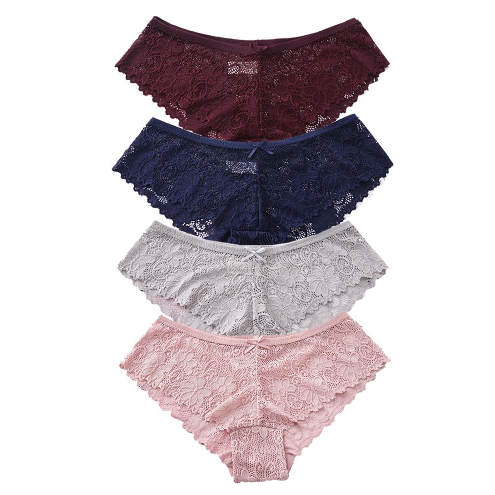 Click here for Chuank Womens Hipster Underwear Lace Cheeky Pantie... prices