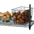 Free Shipping! Hyper Tough 4 Tier Adjustable Wire Shelving Rack Black ...