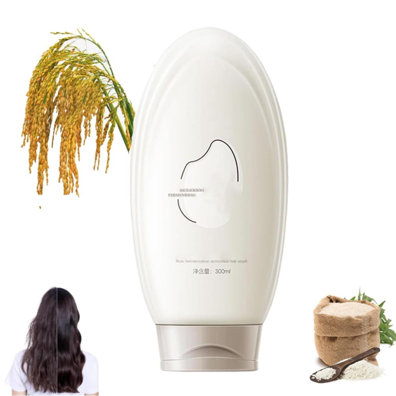 Rice Fermentation Hair Rice Water Hair Rice Hair Hair Korean ...