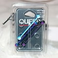 OUFER 14G Industrial Earrings 4PCS Stainless Steel Industrial Barbell ...