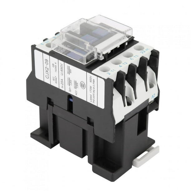 Contactor de CA Industrial ANGGREK CJX2-0901 9A Normalmente cerrado ...