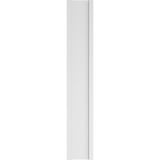 12"W x 72"H x 2"P Raised Panel PVC Pilaster w/Decorative Capital & Base ...