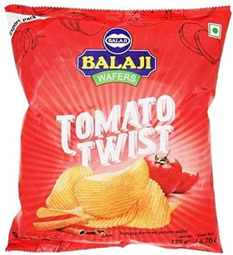 Balaji Tomato Twist (tomato potato wafer) - 135g - Walmart.com