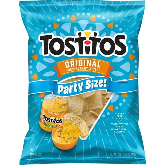 Tostitos Lightly Salted Restaurant Style Tortilla Chips, 13 oz Bag ...