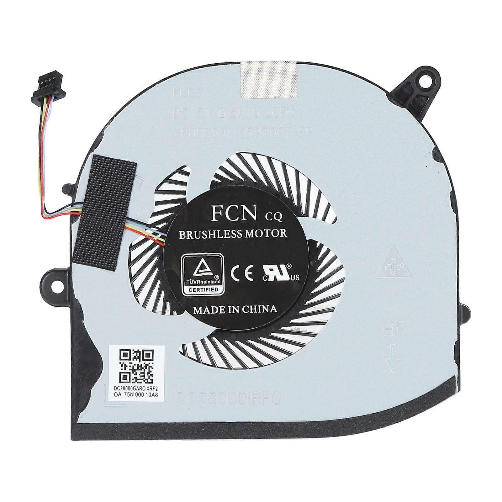 Laptop Replacement Cooling Fan Aluminum Alloy for Dell XPS 15 9570 XPS ...