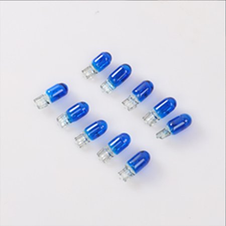 Tongliya 10pcs hard material, white bubble car t10 halogen lamp car ...