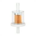 ANGGREK 10Pcs Gas Fuel Filters 1/4 Inch For Small Engine Mower ...