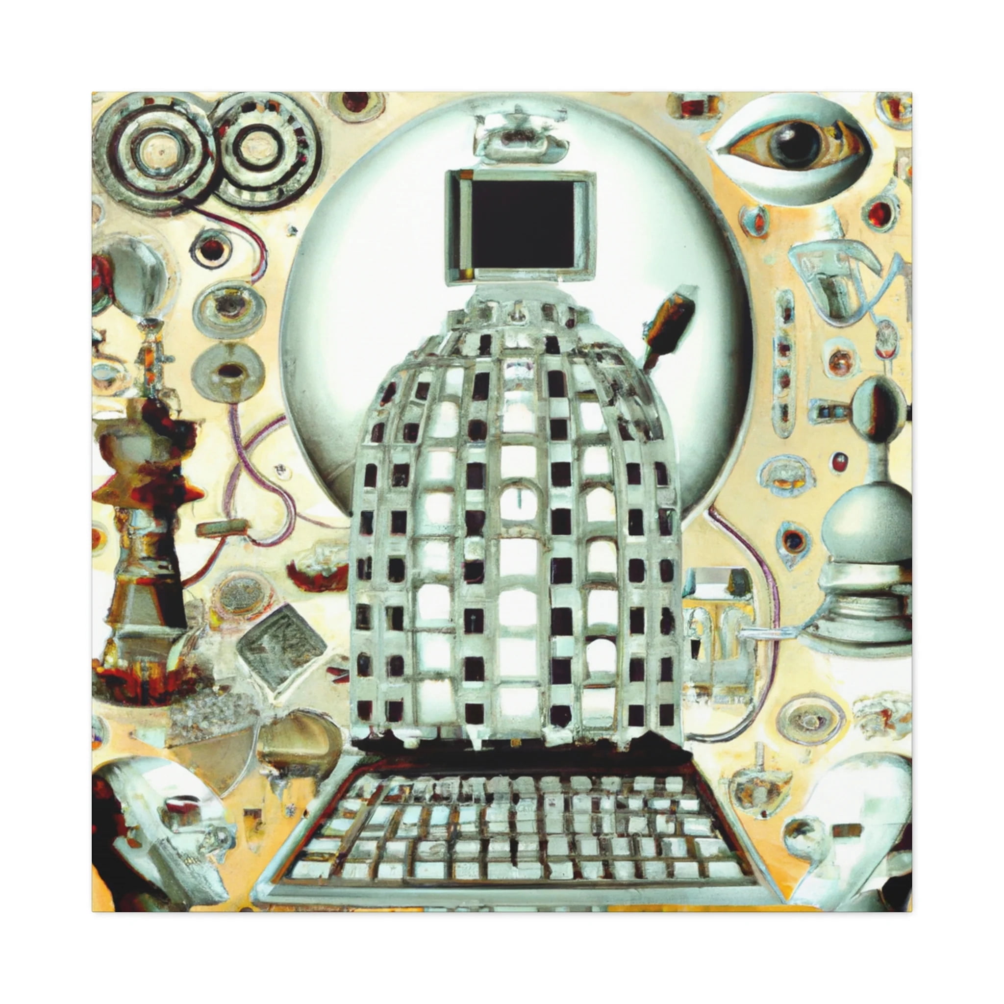 Cyber Guardians Assemble - Canvas - Walmart.com