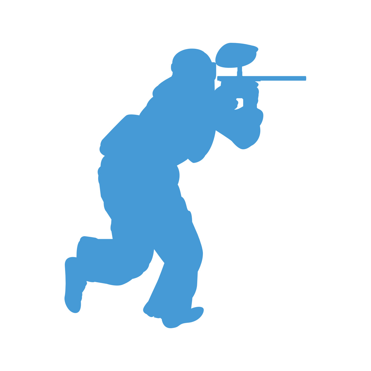 Paintball Sticker Decal Die Cut - Self Adhesive Vinyl - Weatherproof ...