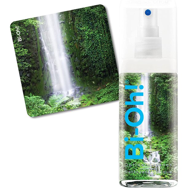 Eye Glasses Cleaner Kit with Microfibre Cloth - Odourless Eyeglass ...