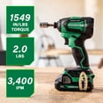 Metabo HPT 18V Cordless Driver Kit, 1/4-In Chuck, WH18DEX - Walmart.com
