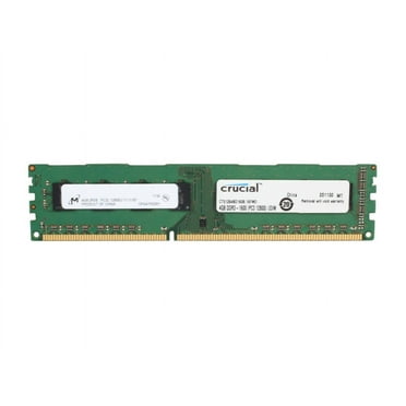 "Crucial 4GB DDR3L-1600 UDIMM - CT51264BD160BJ" - Walmart.com
