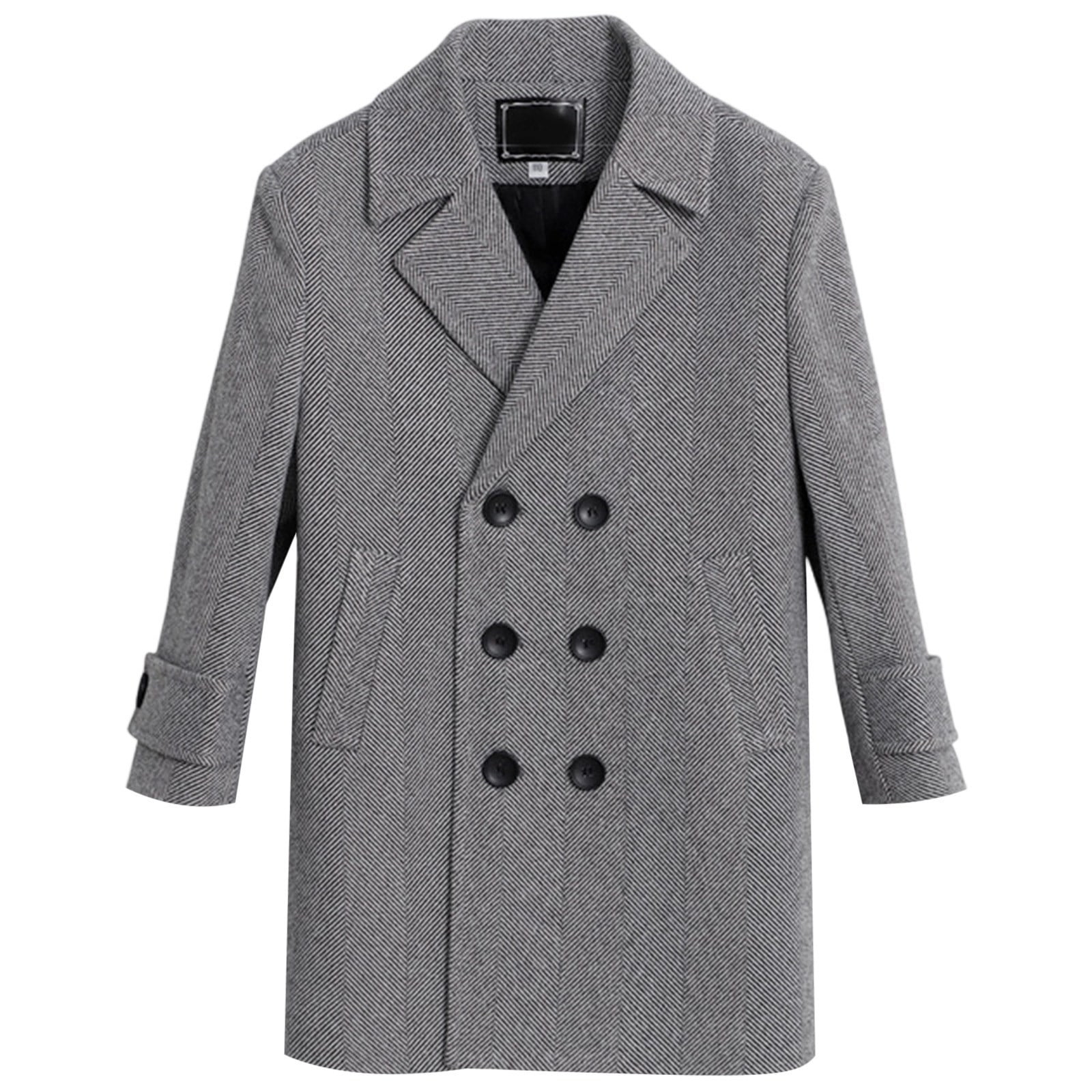 Click here for Tievosa Warm Boys Winter Coat Thickened Wool Blend... prices