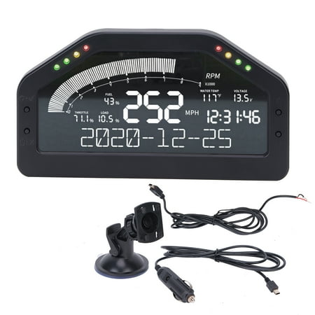 Dash Cluster, Metal Digital Gauge Cluster LCD Screen With 7 Colors For ...