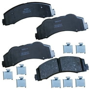 Motorcraft OE Replacement Brake Pad Set, front axle rating 2100 Fits ...
