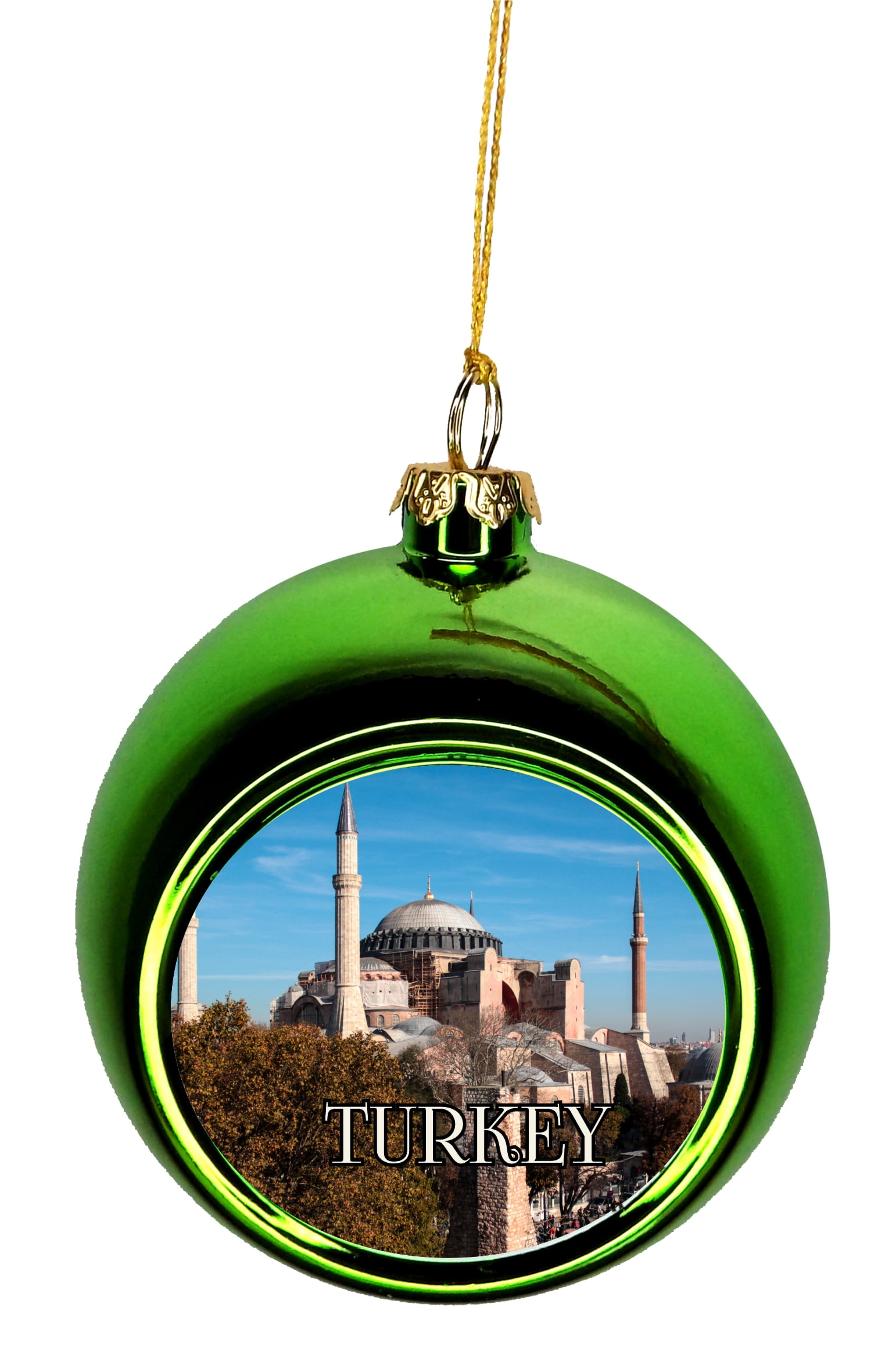 Blue Mosque Ornament - Istanbul Christmas Tree Ornament Turkey ...