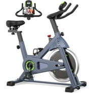 YOSUDA Indoor Cycling Bike, 330 lbs Capacity, Comfort Seat, LCD Monitor ...