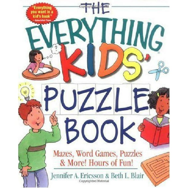 The Everything Kids' Puzzle Book: Mazes, Word Games, Puzzles & More ...