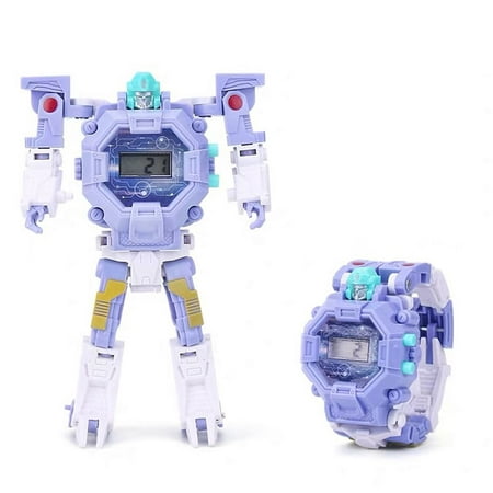 Kids Transformer Projection Watch Deformation Robot Transformers ...