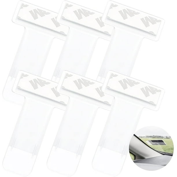 Parking ticket holder, 6 pieces transparent car windshield ticket ...
