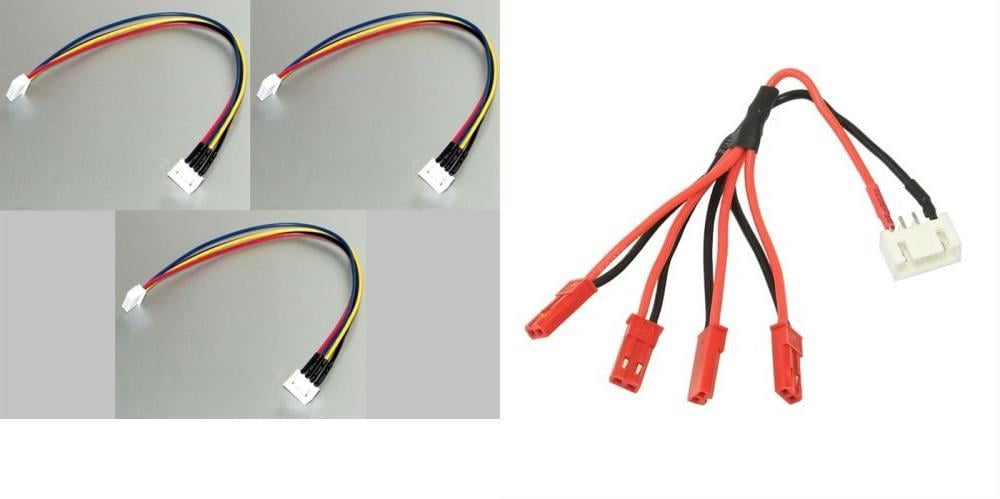 HobbyFlip 3S LiPo Balance Plug JST-XH Battery Cable 20cm Compatible ...