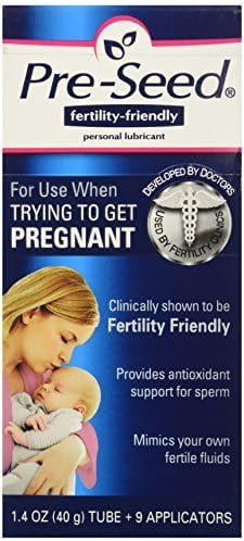 Pre Seed Fertility Friendly Lubricant, Lube For Women Trying To ...