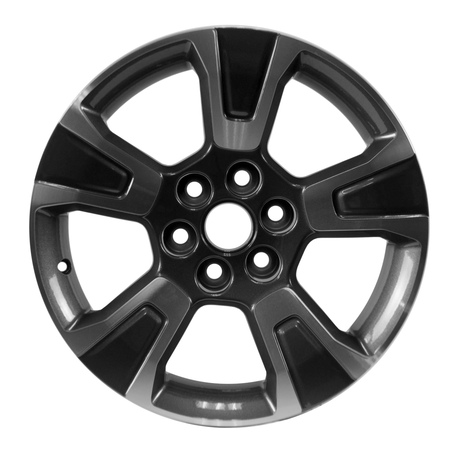 17 X 8 Reconditioned OEM Aluminum Alloy Wheel, Machined and Medium ...