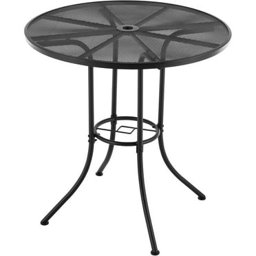 Interion Patio Bar Bistro Dining High Top Pub 36" Square Outdoor ...