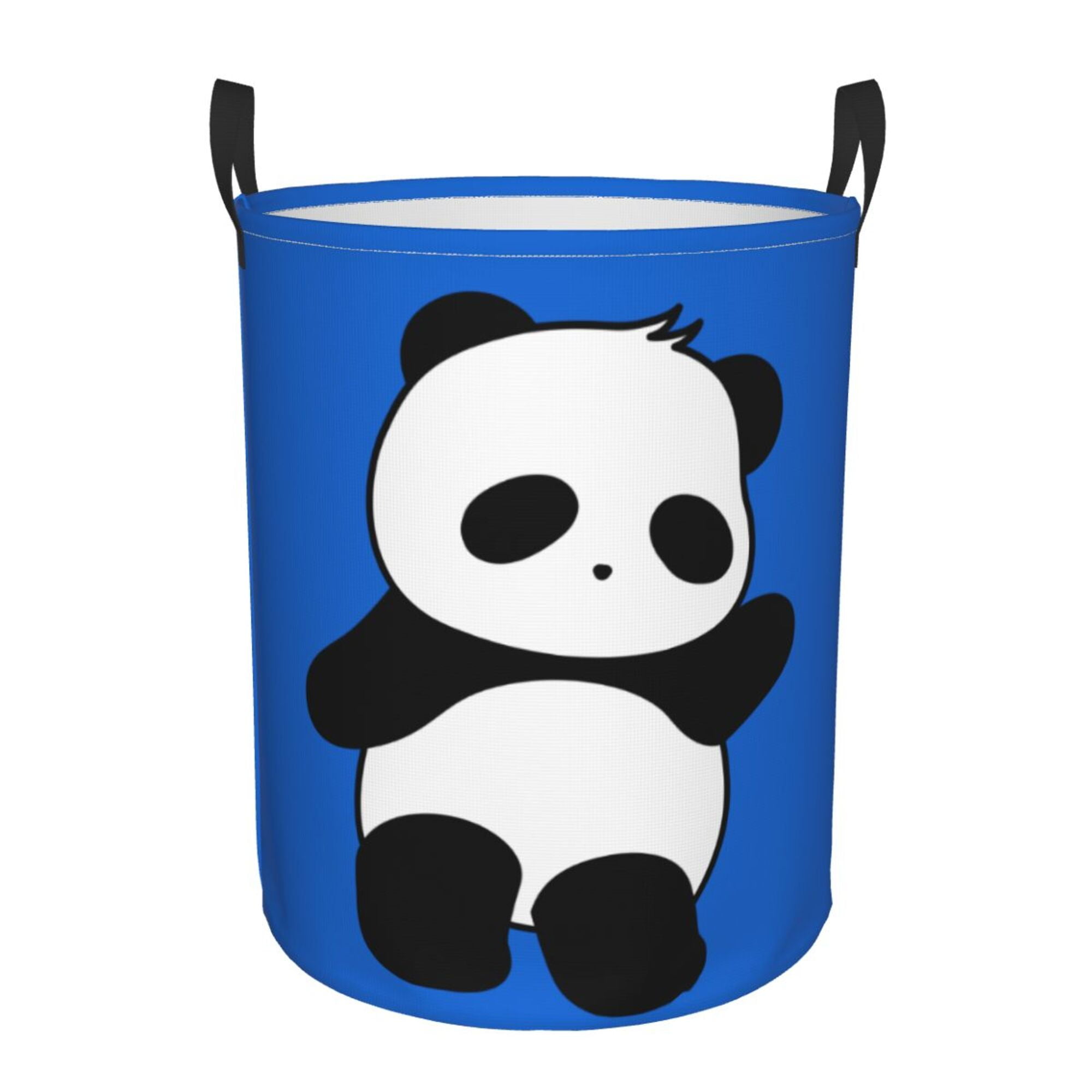 LNWH Laundry Basket, Panda Bye Bye Pattern Foldable Laundry Hamper With ...