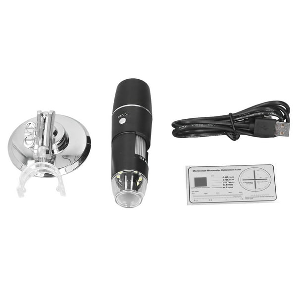 Video Microscope, Easy USB WiFi Connection Digital Microscope 0X-1000X ...