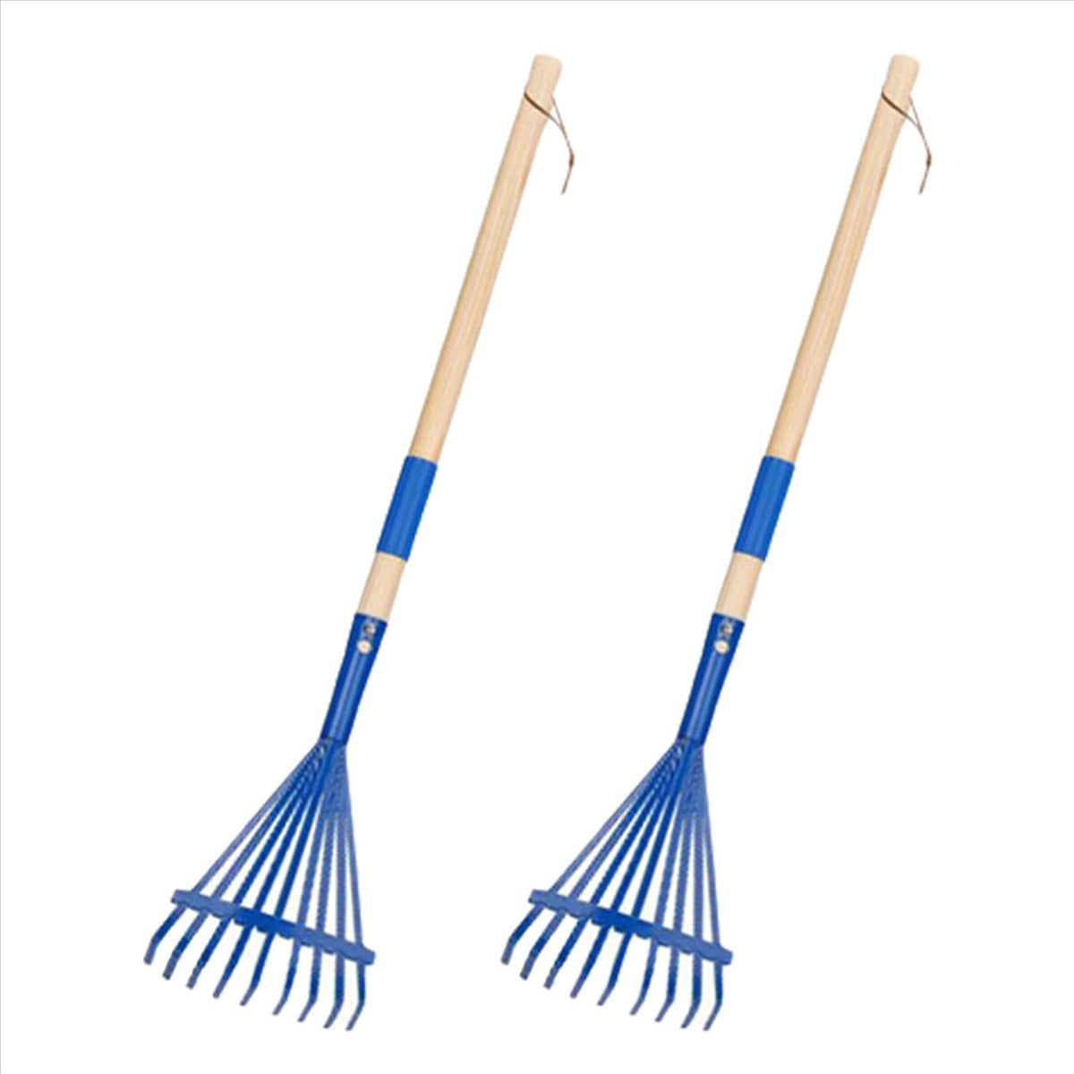 Click here for Unbranded 2x Childrens Rake With Hardwood Handle A... prices
