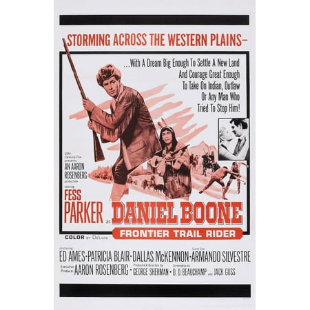 Daniel Boone: Frontier Trail Rider U Movie Poster Masterprint (11 x 17 ...