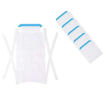 Vakly Refillable Ice Bags with Clamp Closure - Soft Reusable Icepack ...