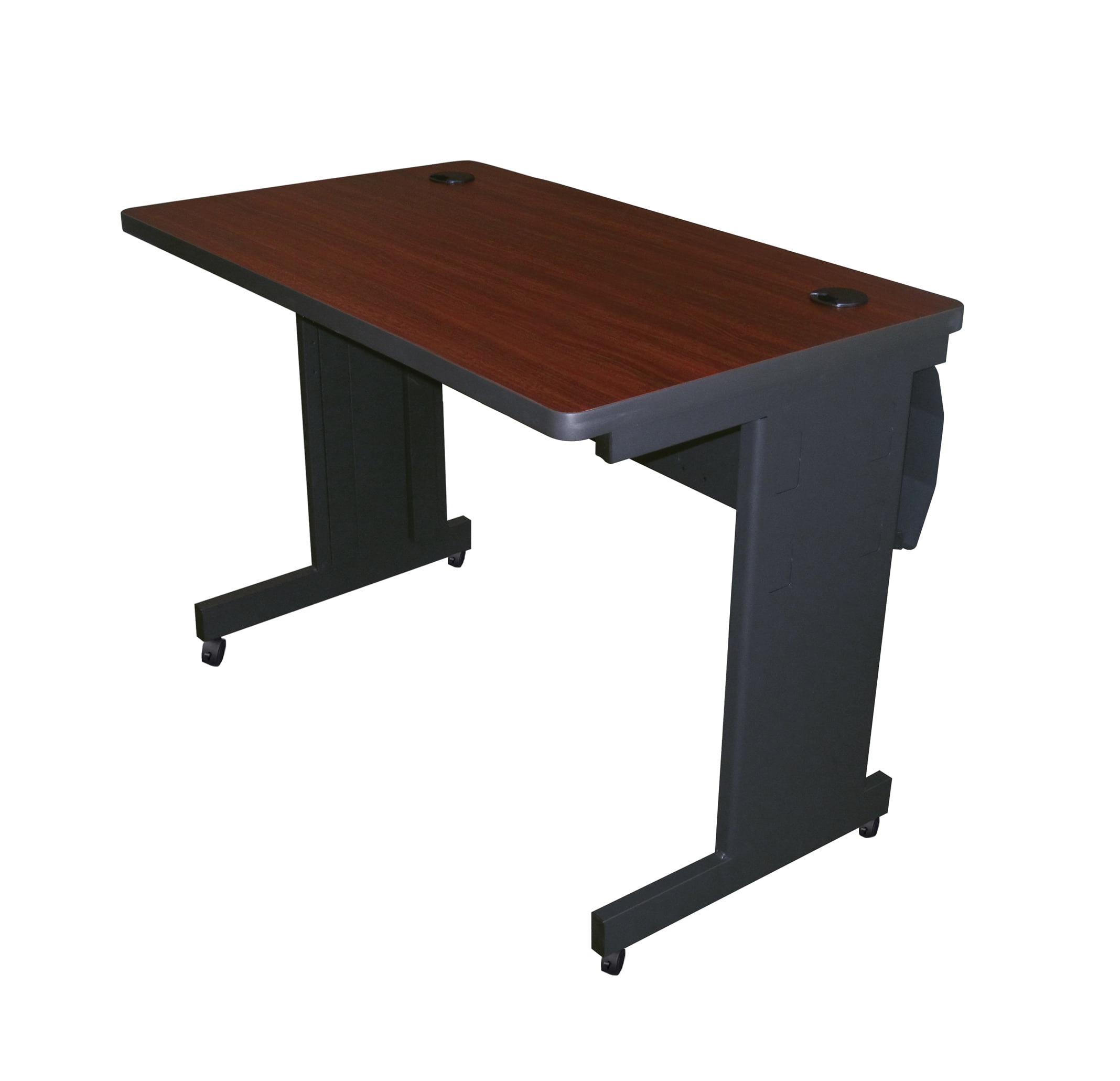Pronto Adult Rectangle Portable Computer Desks with None, Lockable ...