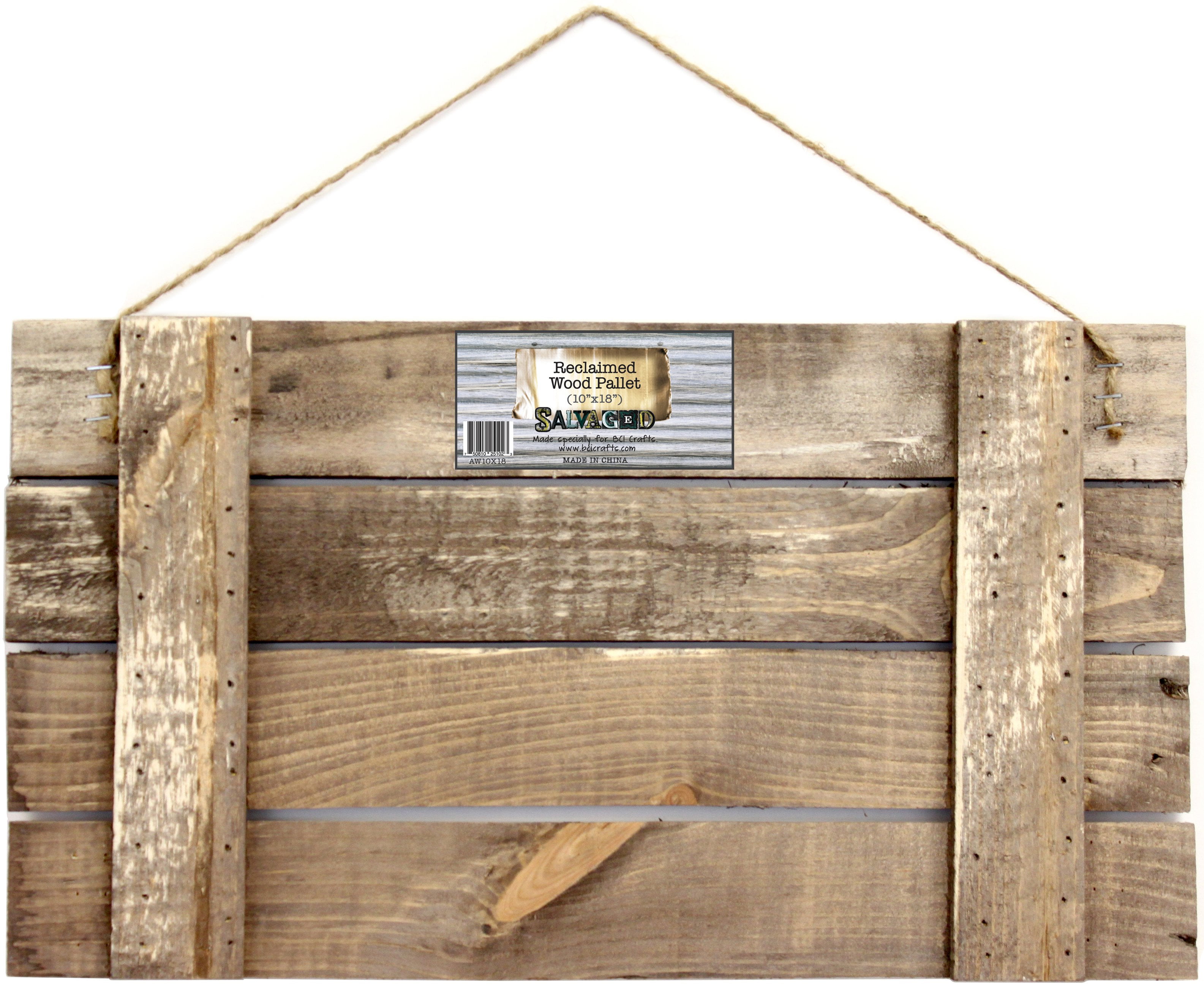 Pallet Sign Blank 10"X18"-Reclaimed | Walmart Canada