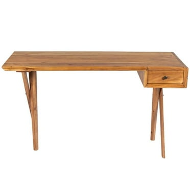 Transitional Wooden Writing Table With Lift Top, Brown - Walmart.com
