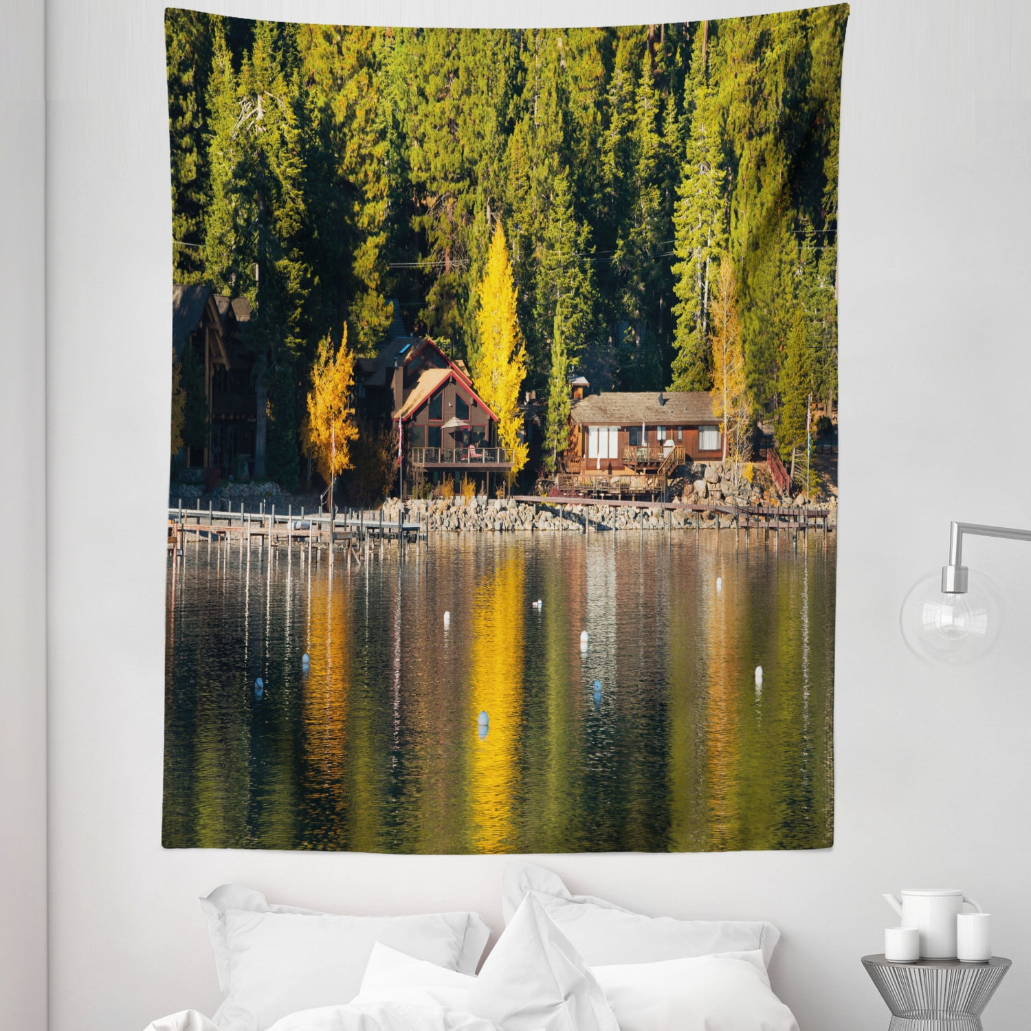 Lake Tahoe Tapestry, Carnelian Bay Photography Log Cabin in the Woods ...