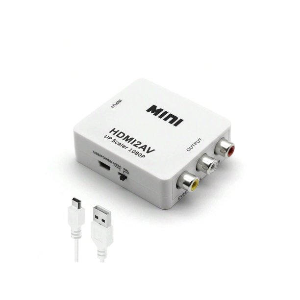 Hdmi To Rca Converter, Hdmi To Av 3rca Cvb Composite Adapter, Hdmi To ...