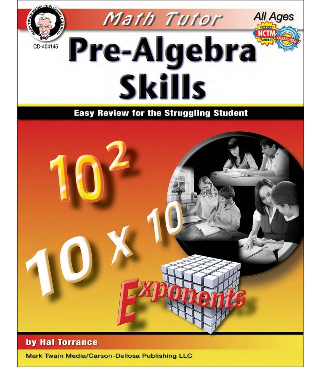 Math Tutor Pre Algebra Resource Book Grade 6 12 Paperback Walmart