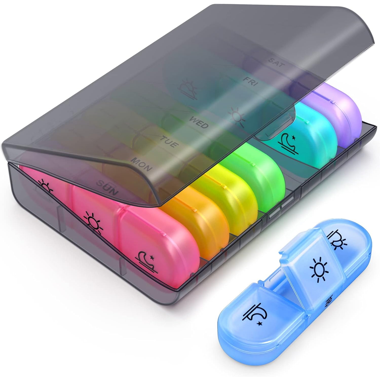 Click here for Amdohai Weekly Pill Organizer 3 Times A Day  Large... prices