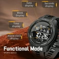 DESIGNICE 2026 New Digital Waterproof Sports Tactical Watch Stopwatch ...