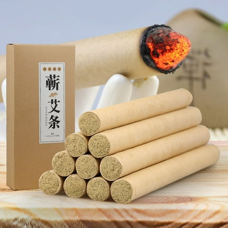 Five Years Qichun Gold Moxa 10 Pieces Moxa Roll Pure Handmade Moxa ...