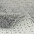 Junovo Fluffy Round Area Rug, Shaggy 4ft Carpet for Kids Princess ...