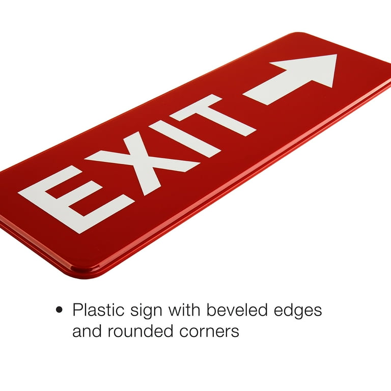 Exit Arrow Sign