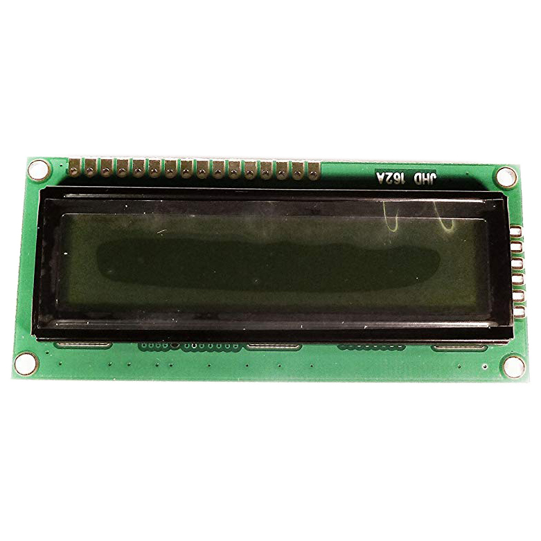 16x2 Dot Matrix Backlit LCD Module with Driver & Controller, Measures ...