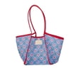 Byujiro Breathable Mesh & Fabric Beach Tote Bag Large-Capacity Color ...