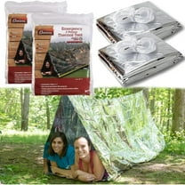 Grizzly Gear Emergency Thermal Tent | 2-Person Mylar Survival Shelter ...