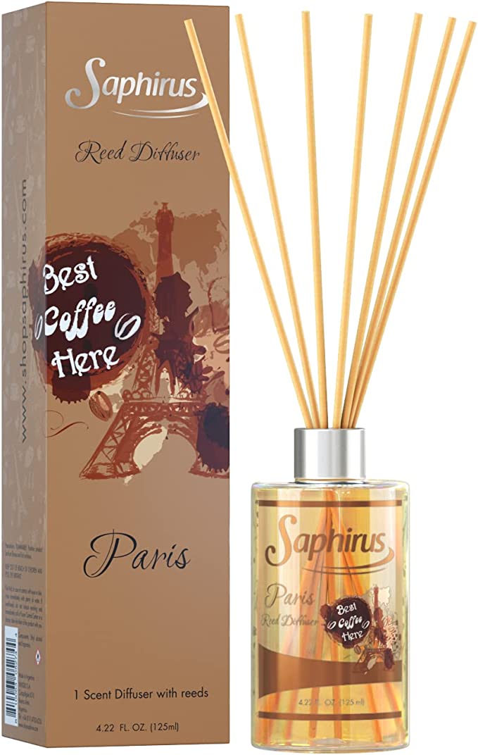 Saphirus Reed Diffuser Set to Decor Office, Home or Any Room, Magic ...