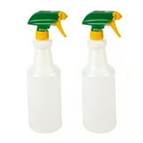 2Pc Heavy Duty Empty Plastic Spray Bottle 32oz Cleaning Solutions ...